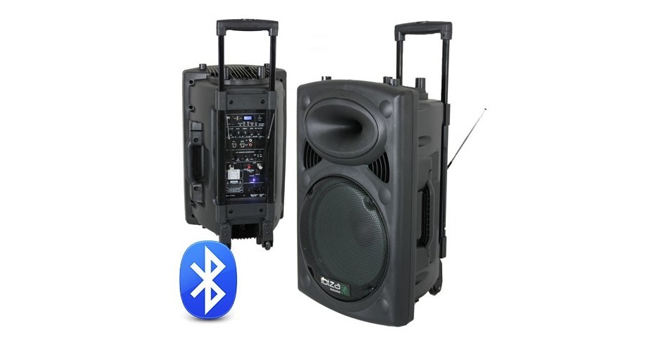 Boxa portabila cu acumulator 15 inch 800W Ibiza | arhiva Okazii.ro