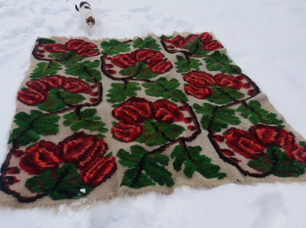 Cerga sau patura din lana traditionala | arhiva Okazii.ro