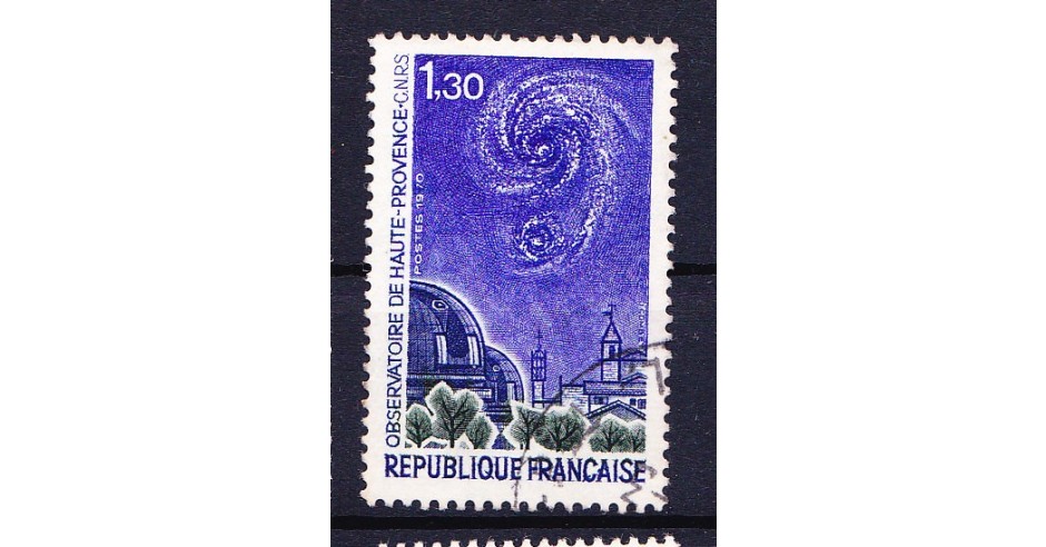 Timbre FRANTA 1970 = OBSERVATORUL HOUTE - PROVENCE | arhiva Okazii.ro