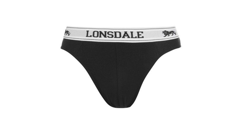 2 Perechi Chiloti Cu Banda Lenjerie Barbati Marca Lonsdale Originali Bumbac 100 Arhiva Okaziiro