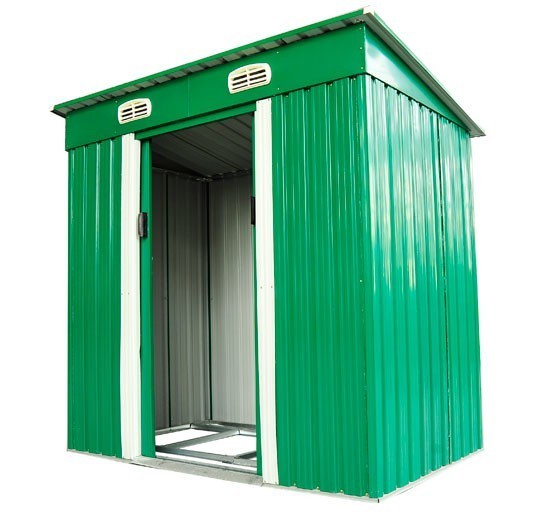 Magazie metalica pentru scule si unelte de gradinarit, Baraca gradina ...