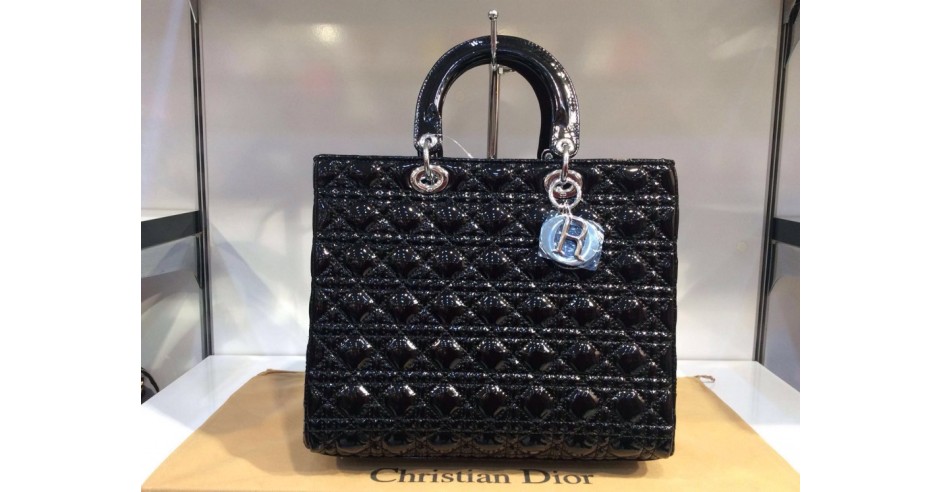 Geanta Christian Dior * Lady Dior Big Size * Piele Eco First Class ...