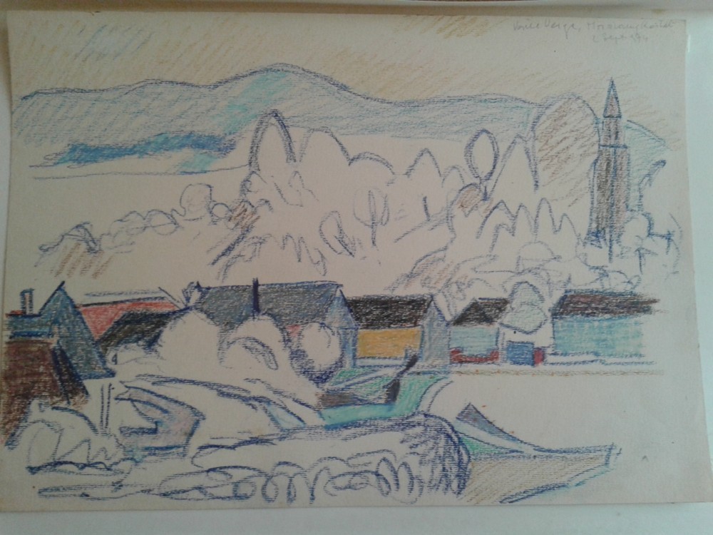 TABLOURI - PASTEL DE ULEI VASILE VARGA PICTOR COTAT LA ARTMARK 1974 ...