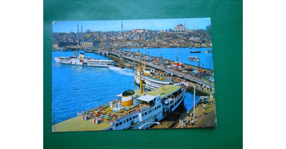 HOPCT 21260 TURCIA ISTANBUL -PODUL GALATA [ NECIRCULATA] | arhiva Okazii.ro