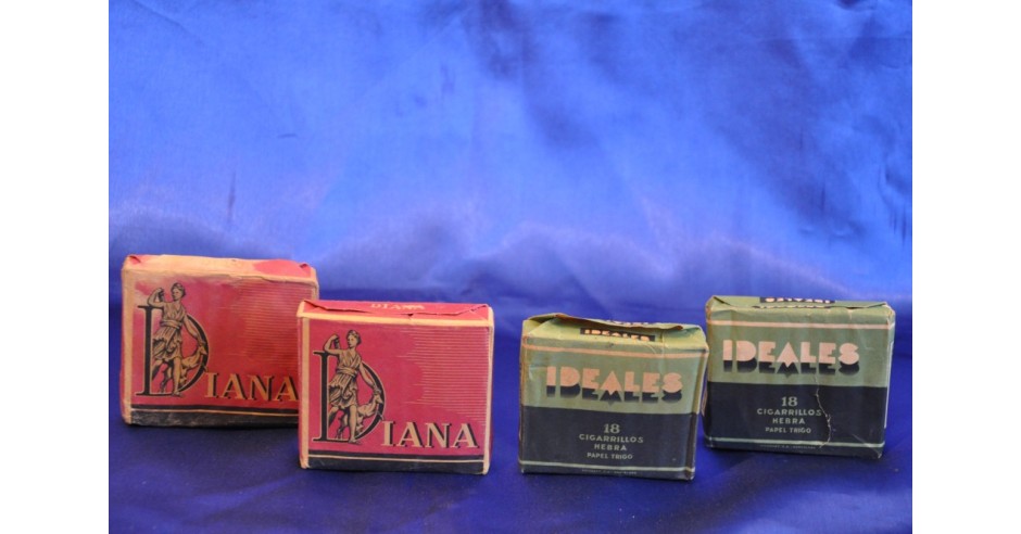 Pachete de tigari vechi,Spania: DIANA si IDEALS. Tutun de colectie ...