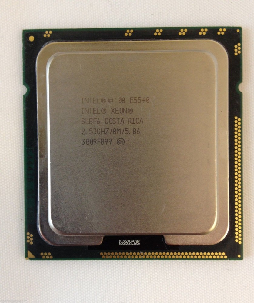 Intel Xeon Quad-Core E5540 /4x2.53GHz/8MB Cache/45nm FCLGA1366 | arhiva ...