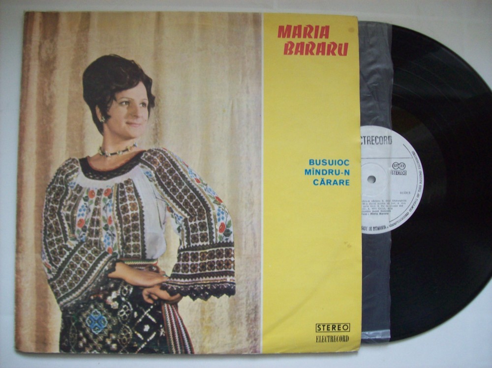 Disc vinil MARIA BARARU - Busuioc mandru-n carare (ST - EPE 01330 ...