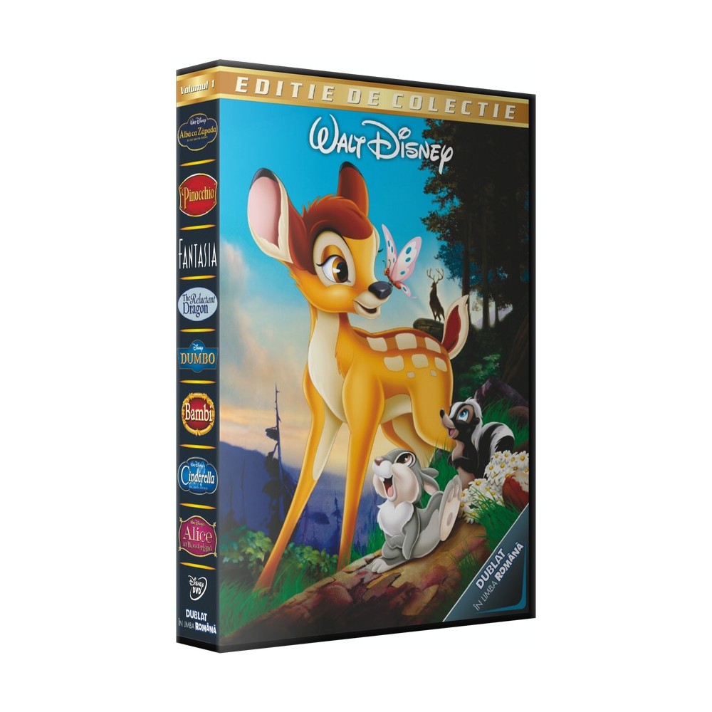 Disney Editie de Colectie vol. 01 - dvd desene animate dublate romana ...