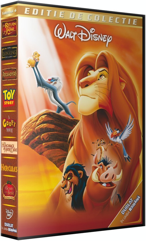 Disney Editie de Colectie vol. 04 - dvd desene animate dublate romana ...