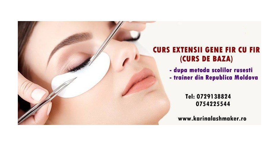 Curs Extensii Gene (fir cu fir,2D/3D, 4D-7D) Curs Laminare, Curs HENNA SPA | arhiva Okazii.ro
