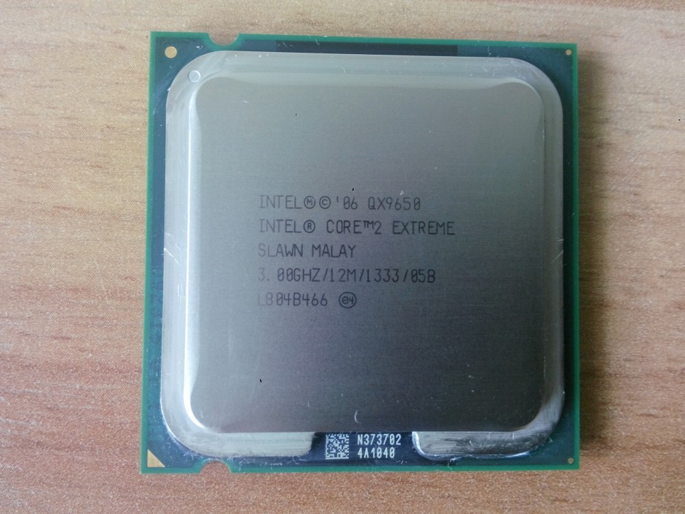 Procesor Intel Core 2 Extreme Quad-Core QX 9650 3.00GHz/12M/1333, Q9650 ...