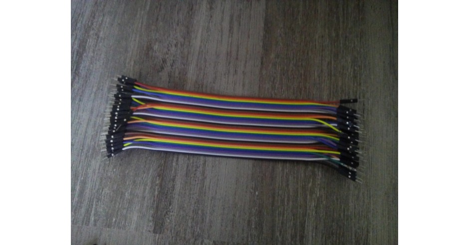 10 cabluri dupont TATA-TATA male-male Arduino PIC AVR ARM STM32 ...