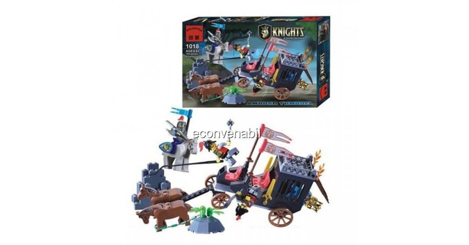 Joc tip Lego Cavaleri Enlighten 1018 cu 160 Piese | arhiva Okazii.ro