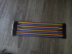 10 cabluri dupont MAMA-TATA male-female Arduino PIC AVR ARM STM32 ...