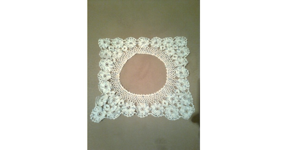 PLATCA / GULER CROSETAT MANUAL DIN MACRAME | arhiva Okazii.ro