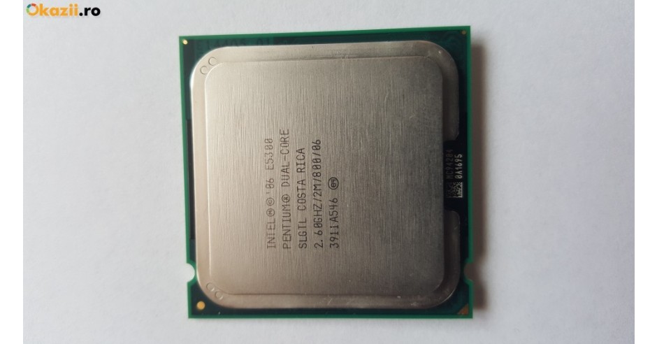 Procesor Intel Pentium Dual Core E5300, 2.6 Ghz , 2Mb Cache, Socket LGA ...