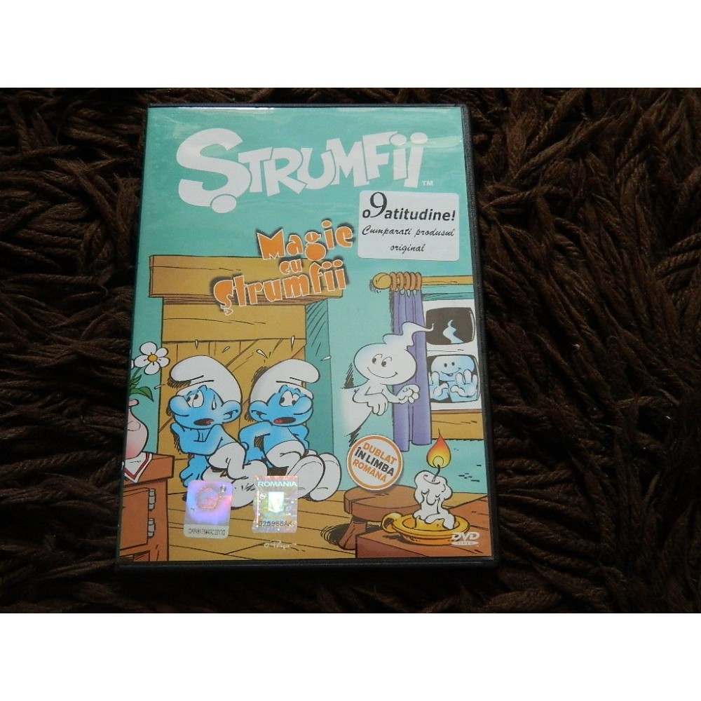 DVD desene. Strumfii, Magie cu Strumfii, dublat in romana, 4 episoade ...