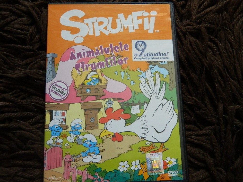 DVD desene. Strumfii, Animalutele Strumfilor, dublat in romana, 4 ...