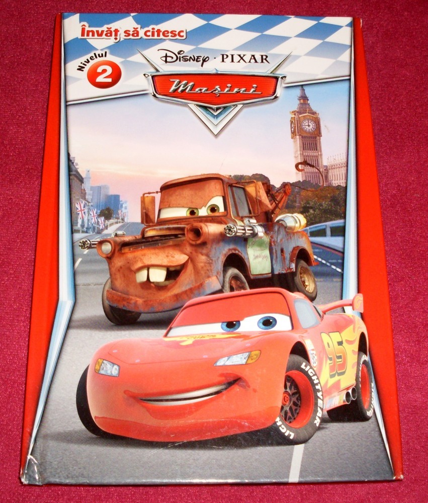 MASINI (CARS) - DISNEY & PIXAR, carte de povesti pentru copii + CADOU ...
