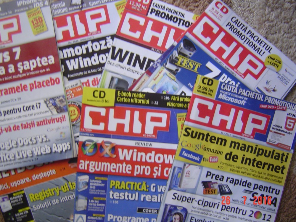 Reviste CHIP | arhiva Okazii.ro
