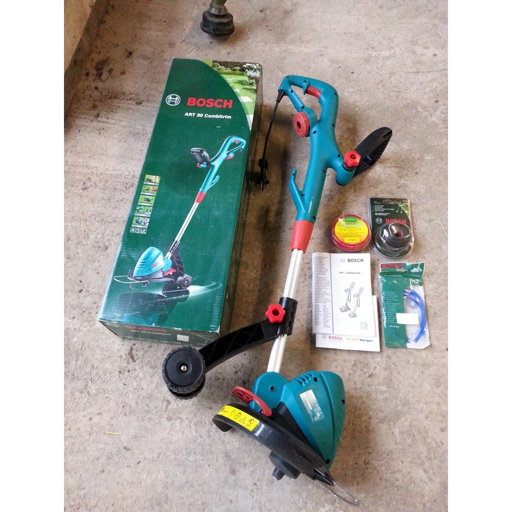 Trimmer electric Bosch 500 W Art 30 Combitrim, cu accesorii | arhiva ...