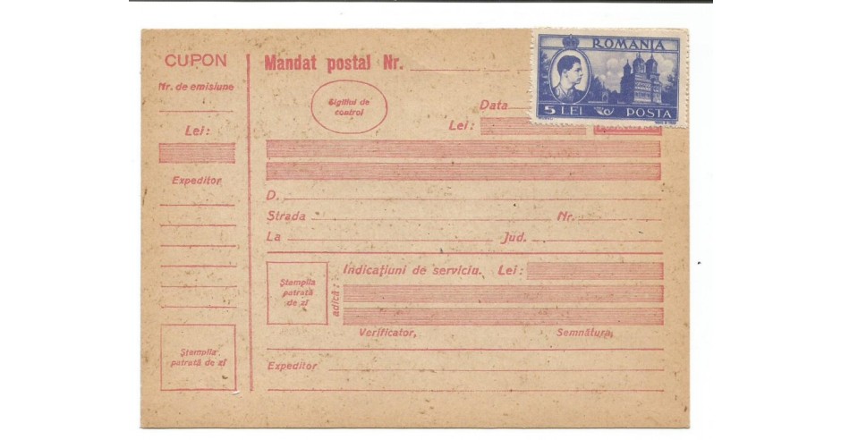 @-Formular de Mandat Postal, Circulata, Printata | Okazii.ro