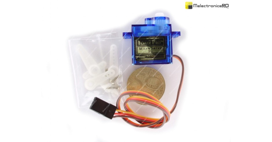 Servo motor 9g SG90 | mini towerpro mini servomotor rc arduino | arhiva ...