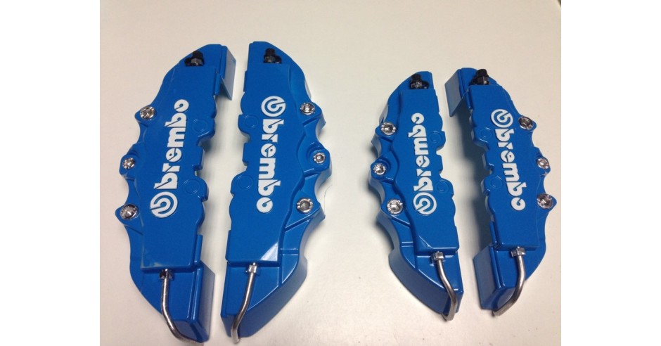 Capace etrieri frana Brembo 3D albastre BMW,Audi,Opel,Ford,VW,etc ...