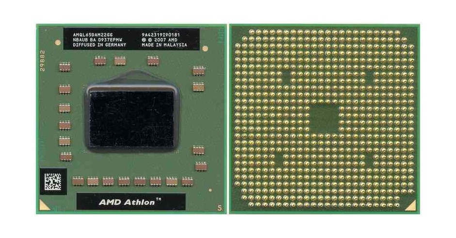 AMD Athlon 64 X2 QL-65 AMQL65DAM22GG SOCKET S1 (S1g2) 638-pin micro-PGA ca NOU | Okazii.ro