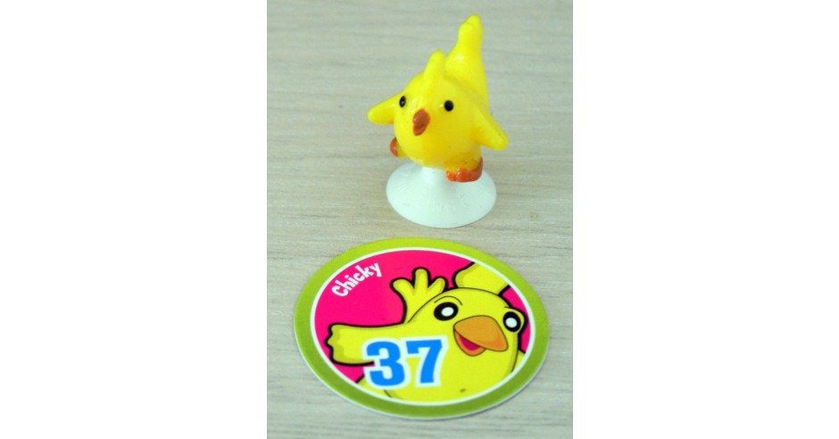 Stikeez - nr. 37 CHICKY - Colectia Animals / Farm 2011 | arhiva Okazii.ro