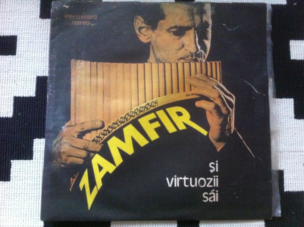 GHEORGHE ZAMFIR SI VIRTUOZII SAI DISC VINYL LP album MUZICA POPULARA ...