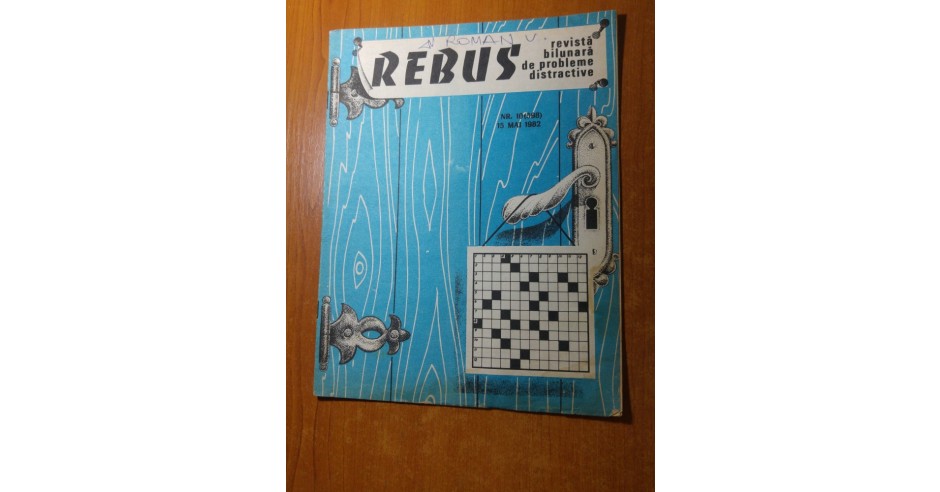 revista rebus 15 mai 1982 | arhiva Okazii.ro