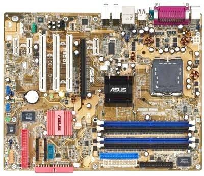 KIT PLACA DE BAZA SOCKET 775 ASUS P5GD1 + 2.8GHZ INTEL+ COOLER + 1GB ...