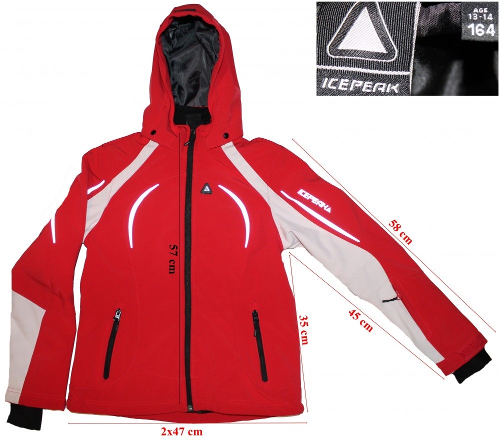 Geaca schi softshell Icepeak, dama S, copii 13-14 ani | arhiva Okazii.ro