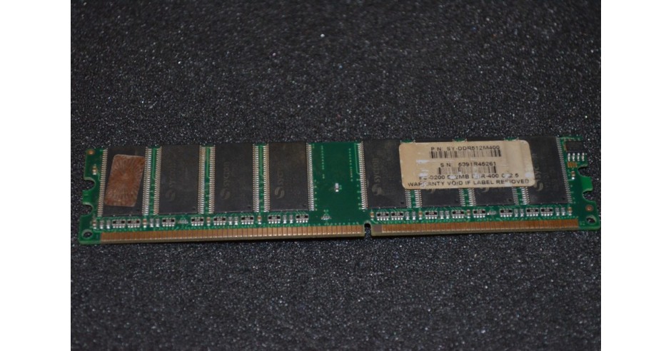 Memorie RAM Sycron SY-DDR512M400 DDR 400 512MB - poza reala | arhiva ...