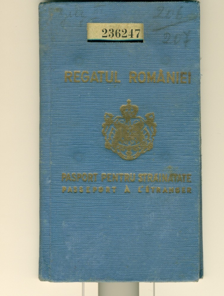 PASAPORT PENTRU STRAINATATE-REGATUL ROMANIEI- CAROL II - Pasaport ...