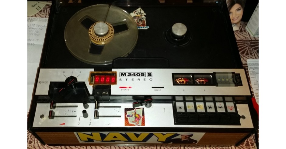 Magnetofon Unitra M2405 Stereo + Cap stereo nou | arhiva Okazii.ro