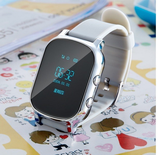 Ceas cu GPS si cartela GSM pentru localizare copii/batrani/turisti ...