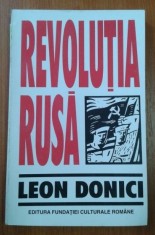 Revolutia rusa : amintiri, schite si impresii / Leon Donici | arhiva ...