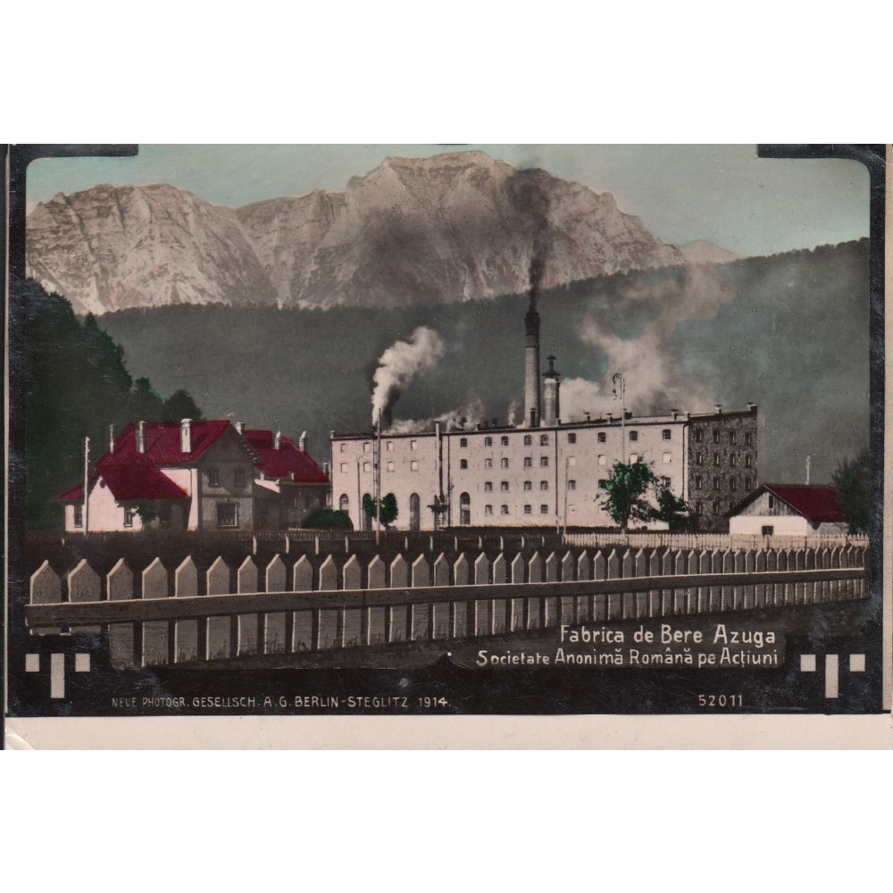 AZUGA , FABRICA DE BERE AZUGA , SOCIETATE ANONIMA ROMANA PE ACTIUNI ...