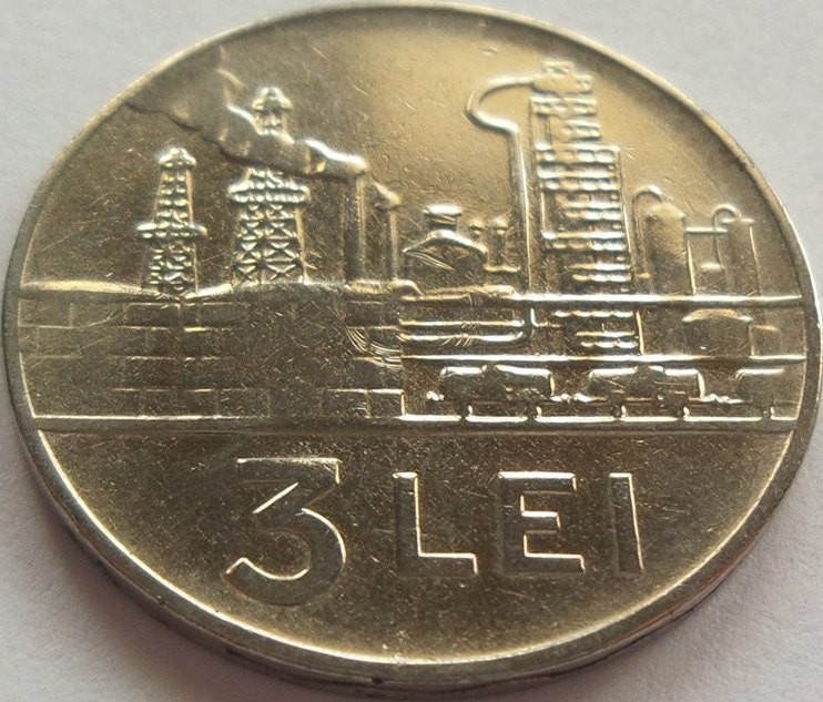 Moneda 3 Lei - RS ROMANIA, anul 1966 *cod 2927 | arhiva Okazii.ro