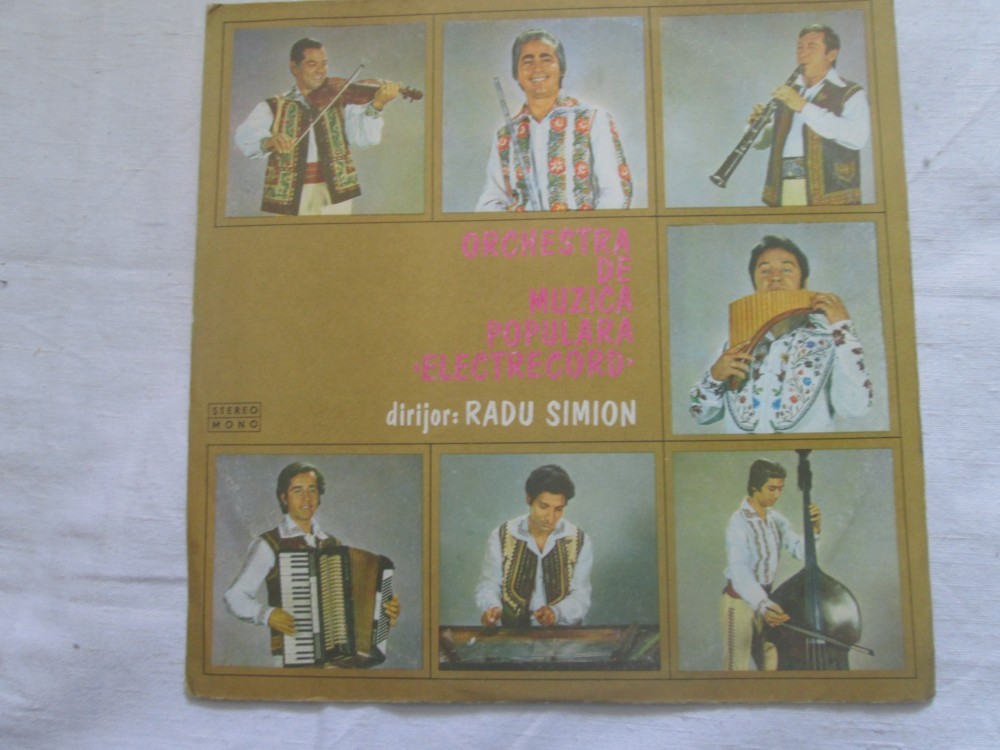 Orchestra De Muzica Populara Electrecord,dirijor: Radu Simion _ vinyl ...
