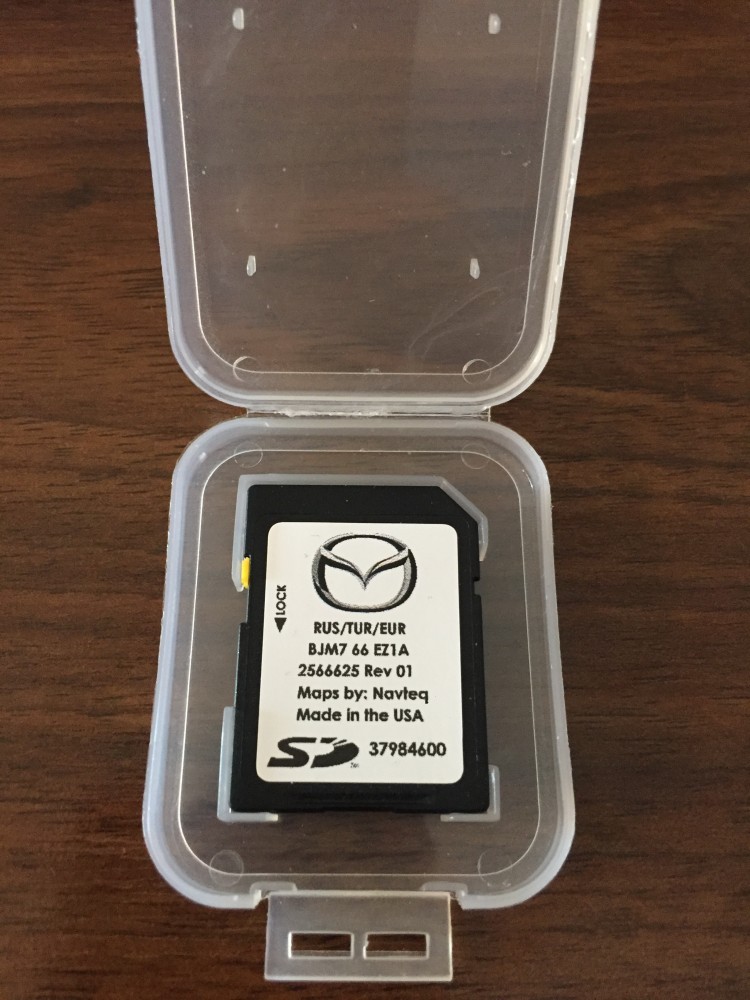 SD Card Navigatie Mazda 2, 3, 6, cx-3, cx-5, mx-5 Europa + Romania 2016 ...