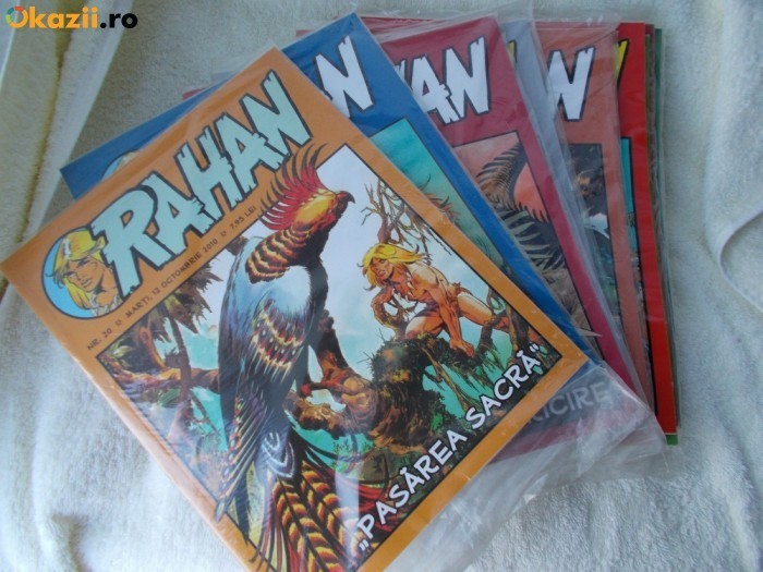 RAHAN LOT REVISTE 6 BUCATI . | Okazii.ro