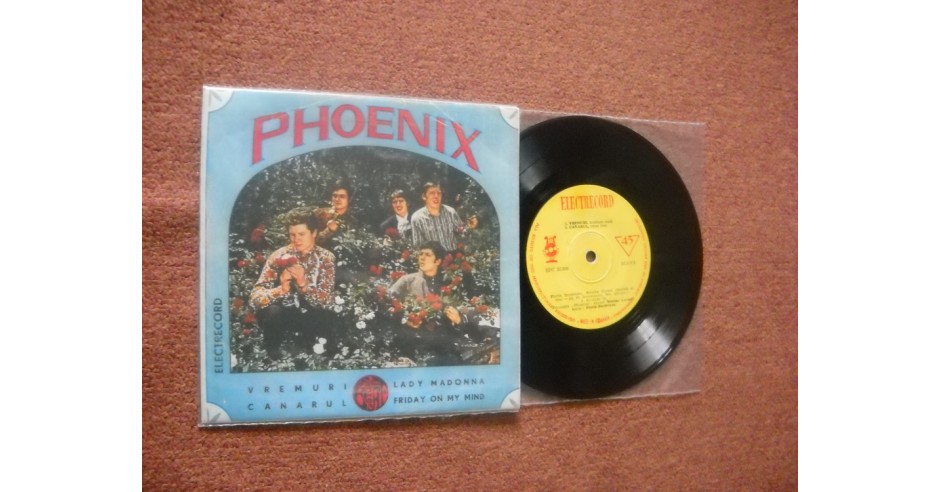 Phoenix : Vremuri/Canarul, etc. (disc vinil EP - CITITI DESCRIEREA ...