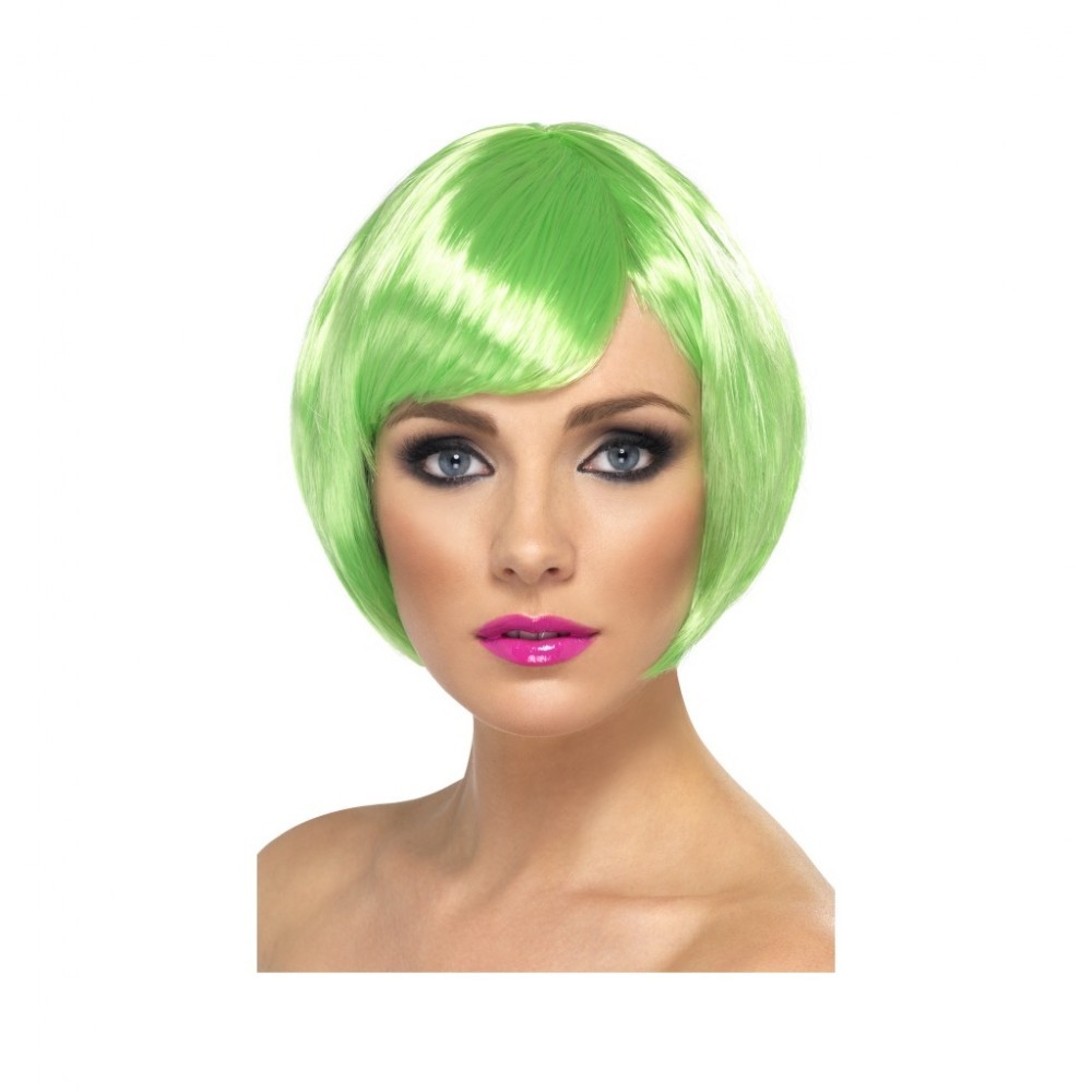 Peruca Short Bob verde - Carnaval24 | arhiva Okazii.ro