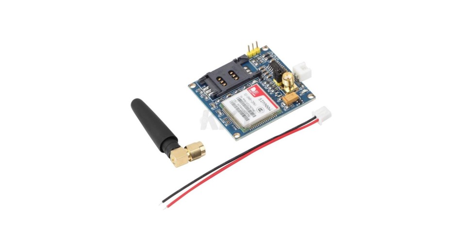 modul shield SIM900A sim 900 wireless GSM GPRS cu antena Arduino stm ...