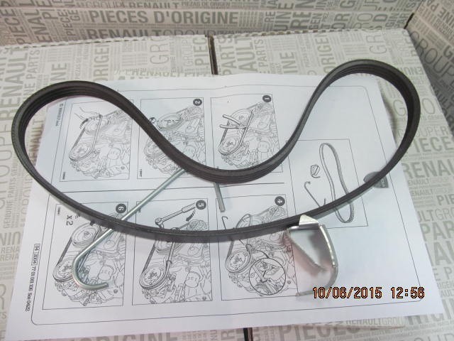 Curea Alternator Dacia Logan 4PK 916/890 Originala 7701475913 | arhiva ...