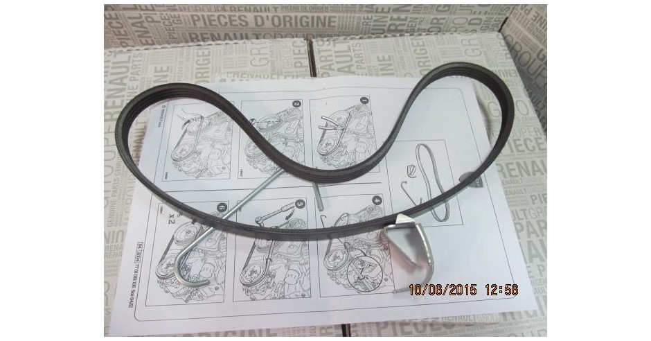 Curea Alternator Dacia Logan 4PK 916/890 Originala 7701475913 | arhiva ...