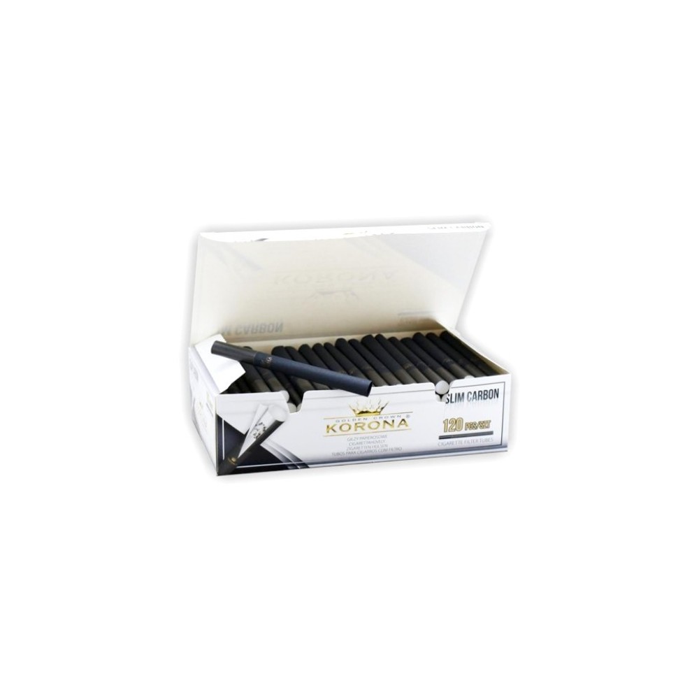Tuburi tigari korona SLIM 120 TUBURI NEGRE FILTRU CARBON ACTIV | arhiva ...